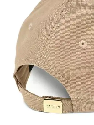 Guess Logo-plaque Gabardine Baseball Cap