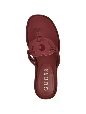 Guess Saime Signature Flip-flop Sandals