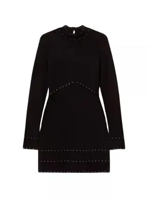 TWINSET Short Knit Dress With Studs