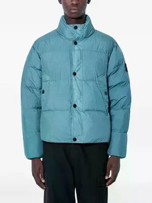 Stone Island Crinkle Reps Ny Jacket - Green