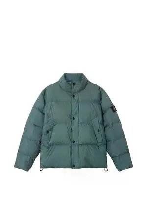 Stone Island Crinkle Reps Ny Jacket - Green