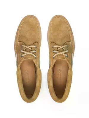 Timberland Lace-up Suede Boat Shoes