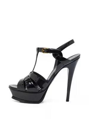 Saint Laurent Tribute Platform Heeled Sandals