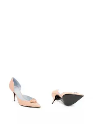 Valentino Garavani Cœur Royal Vlogo Signature Pumps - Neutrals