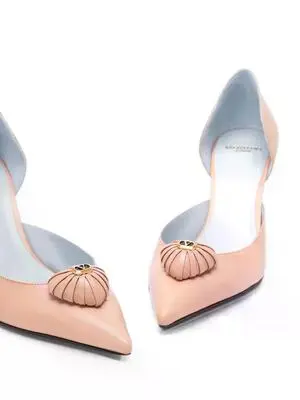 Valentino Garavani Cœur Royal Vlogo Signature Pumps - Neutrals