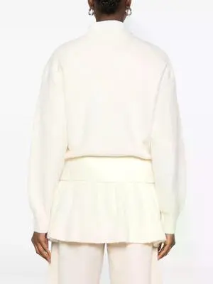 Source Unknown Corinth Peplum-details Sweater