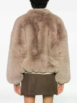 THE FRANKIE SHOP Faux-fur Bomber Jacket