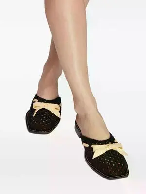 LILI CURIA Lina Bow-detail Sandals