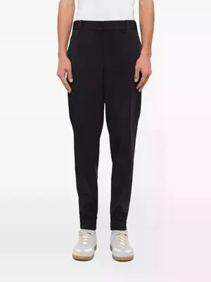 WOOYOUNGMI Elasticated-cuff Trousers - Black