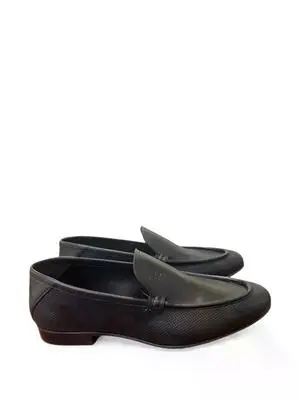 FABI Perforated Leather Loafers