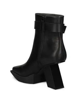 United Nude Sculptural Platform Ankle Boots