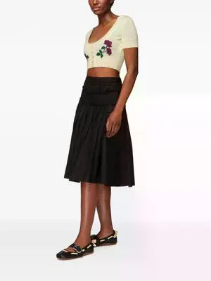 LILI CURIA Sylvie Buckle-fastening Ballet Flats
