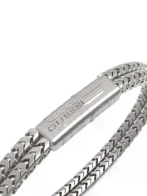 Guess Double Chain Bracelet - Silver