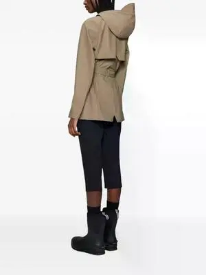 Rains Curve Belted Raincoat