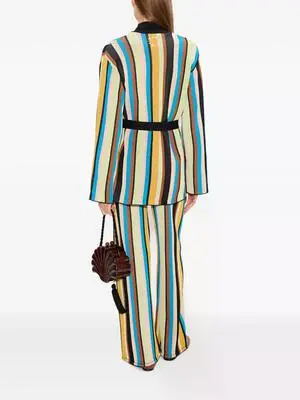 SIMONMILLER Jabber Stripe-knit Trousers
