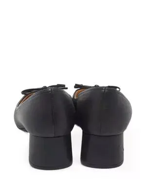 Prada Leather Heeled Pumps