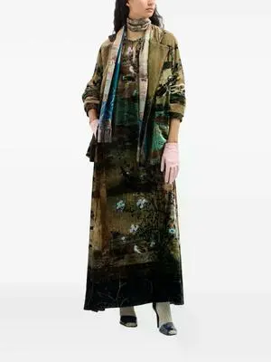 PIERRE-LOUIS MASCIA Kanpur Landscape-print Blazer
