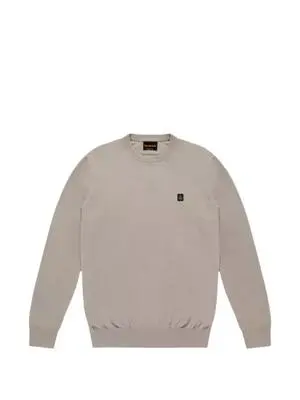 REFRIGIWEAR Ben Logo-patch Ribbed-trim Sweater