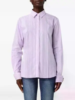 FAY Striped Long-sleeve Shirt