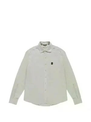 REFRIGIWEAR Cape May Logo-patch Shirt - Grey