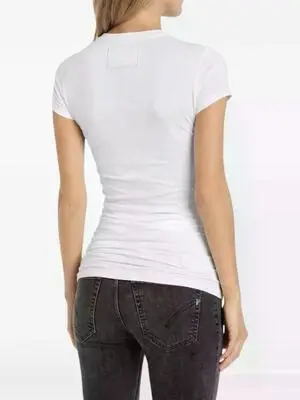 DONDUP Logo Patch Slim Fit T-shirt