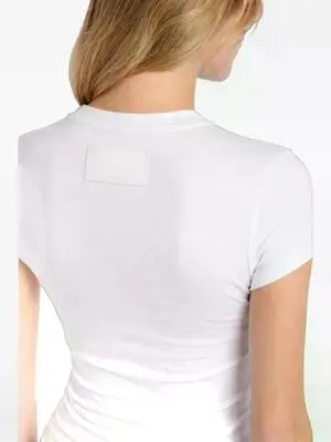 DONDUP Logo Patch Slim Fit T-shirt