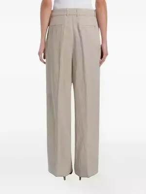 DONDUP Eloise Wide-leg Trousers