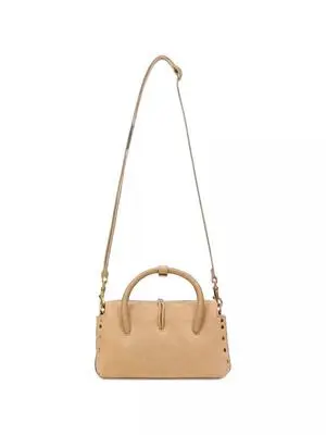 ZANELLATO Baby Dotta Studded Leather Tote Bag - Neutrals