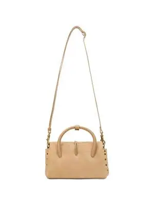 ZANELLATO Baby Dotta Studded Leather Tote Bag