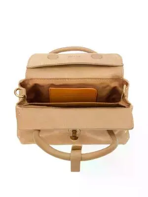 ZANELLATO Baby Dotta Studded Leather Tote Bag