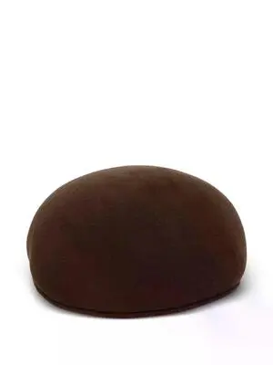 ALEXIA ALVAREZ DE TOLEDO Stiff Coppola Hat - Brown
