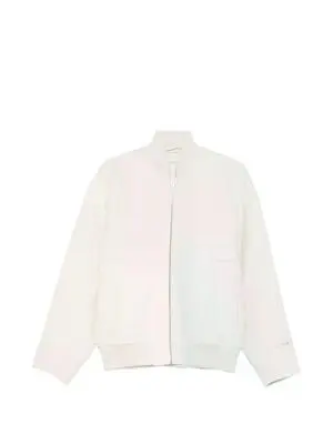 Sportmax Zip-up Wool Jacket - Neutrals