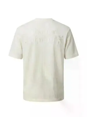 John Richmond Logo-embroidered Ribbed T-shirt