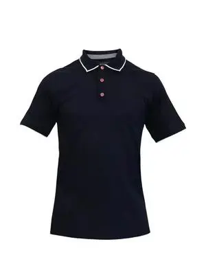 Kiton Piped-trim Polo Shirt