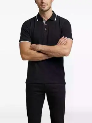 Kiton Piped-trim Polo Shirt