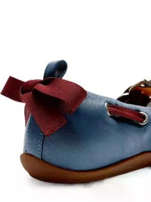 LILI CURIA Sylvie Buckled Ballet Flats