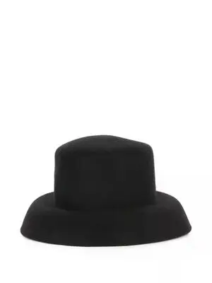 ALEXIA ALVAREZ DE TOLEDO Feather-brooch Wide-brim Hat