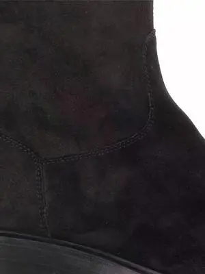 Sartore Buckle-detail Suede Ankle Boots