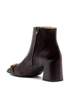 MARA BINI Leather Ankle Boots