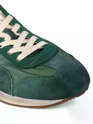 DIADORA Suede-panelled Equipe Vela Sw Sneakers - Green