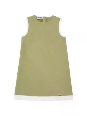 Moschino Contrast-trim Sleeveless Dress