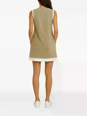 Moschino Contrast-trim Sleeveless Dress
