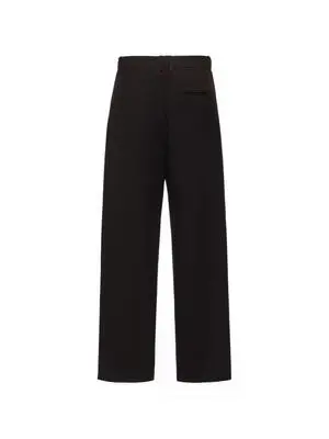Magda Butrym Pleated Straight-leg Trousers