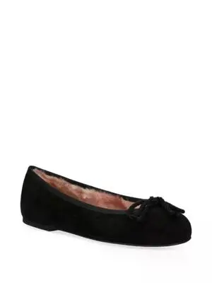 Pretty Ballerinas Rosario Bow-detail Ballet Flats