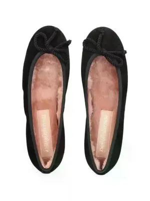 Pretty Ballerinas Rosario Bow-detail Ballet Flats