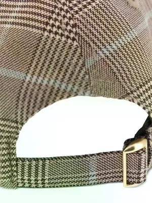 Guess Prince Of Wales Checked Cap