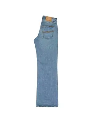 Nudie Jeans Wide Heidi Logo-patch Wide-leg Jeans