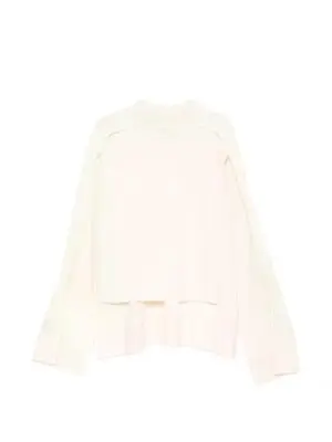 Source Unknown Noa Wool Sweater - Neutrals