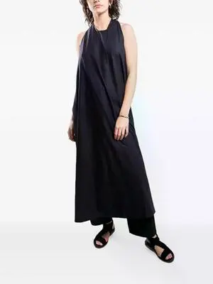 BASERANGE Silk Apron Dress
