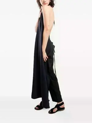 BASERANGE Silk Apron Dress